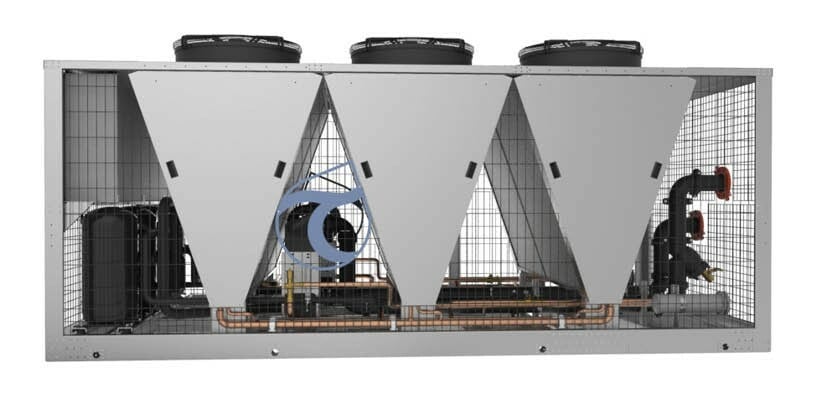 100 Ton Air Cooled Outdoor Chiller | Thermal Care